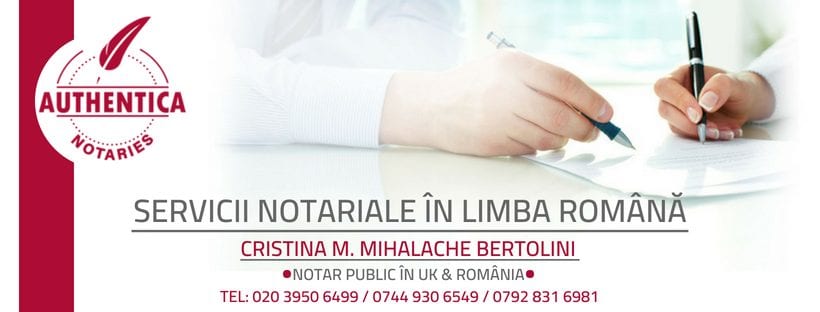 Notar Roman Londra, Southwark, UK - Cristina Bertolini - ROLO!